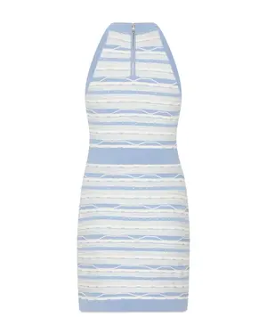 MILLY Sadie Stripe Mini Dress
