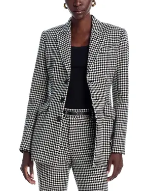 Sergio Hudson Notched Lapel Outerwear For Women