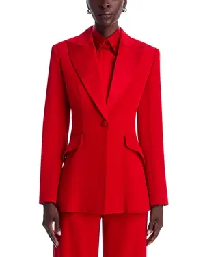 SERGIO HUDSON Silk Stitch Tuxedo Jacket