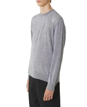 LANVIN Merino Wool Crew Neck Sweater