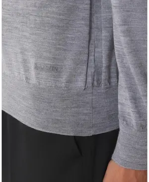 LANVIN Merino Wool Crew Neck Sweater