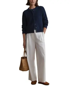 Jenni Kayne Hayes Cotton Cardigan - Navy