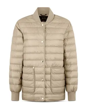 Moose Knuckles Transit Bomber Jacket - Alabaster