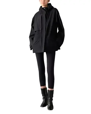 Moose Knuckles Laurier Rain Jacket - Black
