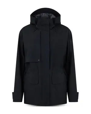 Moose Knuckles Laurier Rain Jacket - Black