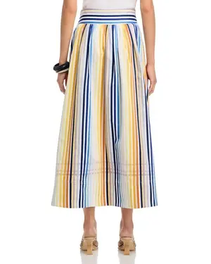 TOCCIN Gwyneth Midi Skirt - Sunset