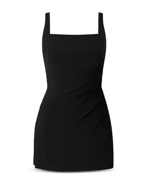 Miraclesuit Rock Solid Orla Skirted One Piece Swimsuit - Black