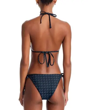 Perfect Moment Salinas Triangle Bikini Top - Black/black