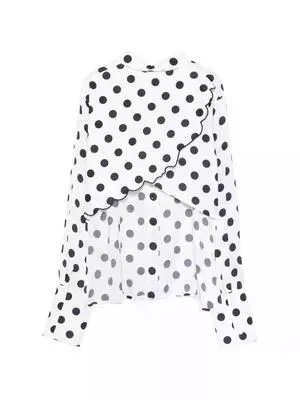Vivetta Polka Dot Button Down Shirt