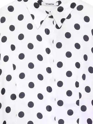 Vivetta Polka Dot Button Down Shirt