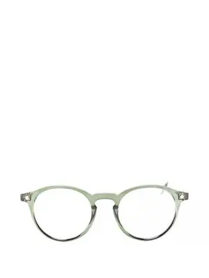 SNOB Round-frame Glasses - Green