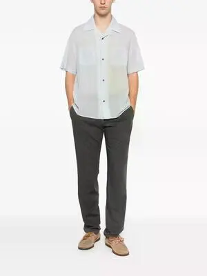 BERWICH Pleated Trousers - Grey