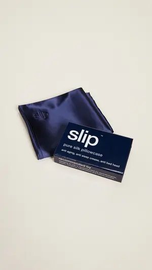 Slip Silk Queen Pillowcase - Navy