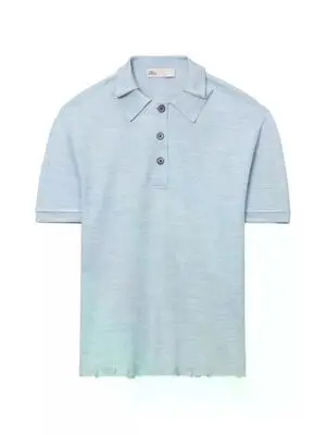 Tory Burch Oversized Silk Polo