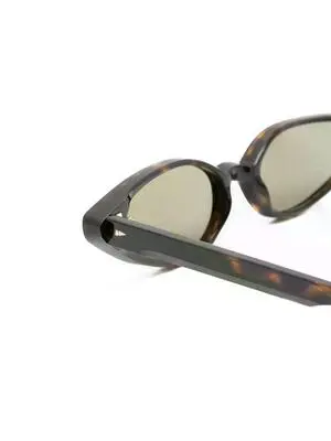 AHLEM Comedie Oval-frame Sunglasses