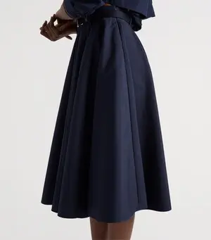 Prada A-line Midi Skirt