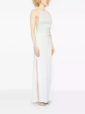 Patrizia Pepe Asymmetric Maxi Dress