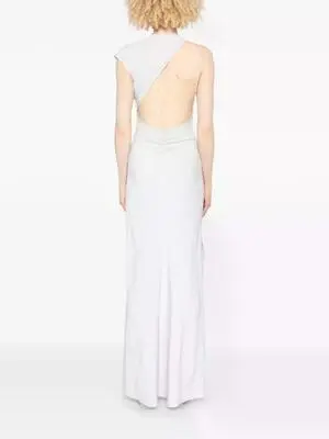 Patrizia Pepe Asymmetric Maxi Dress
