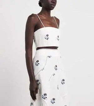 Lug Von Siga Linen Embroidered Aurora Top
