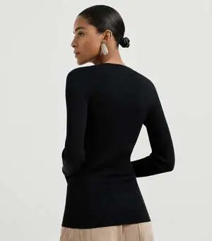 Brunello Cucinelli Cashmere-blend Sparkle Sweater