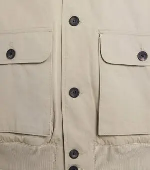 Citizens Of Humanity Cotton Utility Jacket - Beige