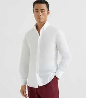 Brunello Cucinelli Cotton Slim Shirt