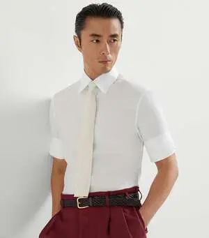 Brunello Cucinelli Cotton Slim Shirt