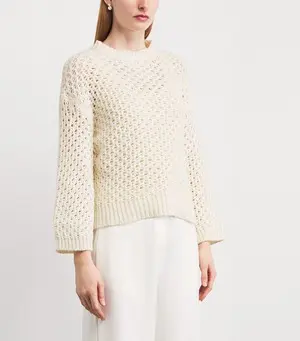 Fabiana Filippi Wool-blend Sequin Sweater