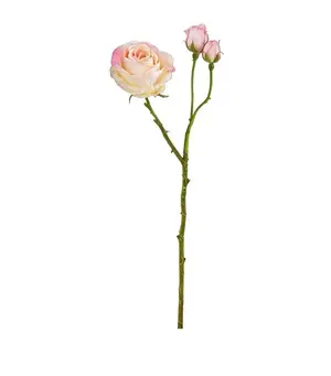 SILK-KA Artificial Rose Flower Bouquet - Orange