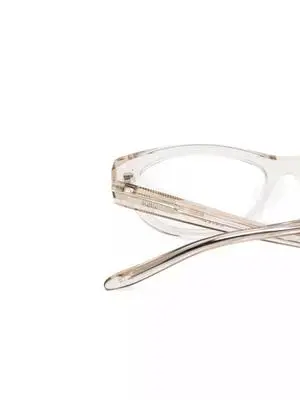 Balenciaga Geometric-frame Eyeglasses - Neutrals