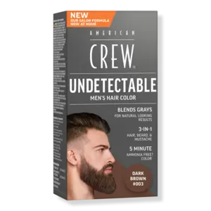 AMERICAN CREW Undetectable Hair Color Demi-permanent Hair Dye - Dark Brown