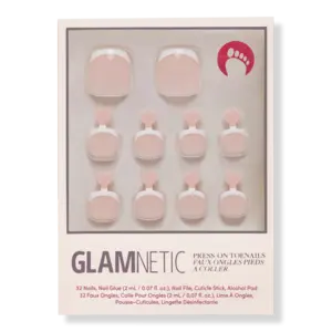 GLAMNETIC Ma Damn Pedi Press-on Nails - One-color
