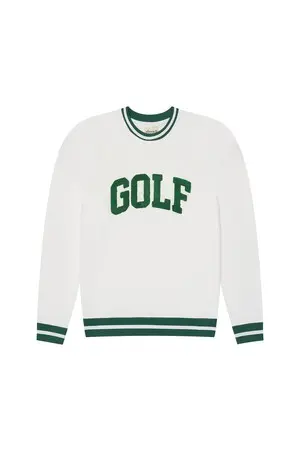 ELLSWORTH + IVEY Collegiate Golf Sweatshirt - Neutral