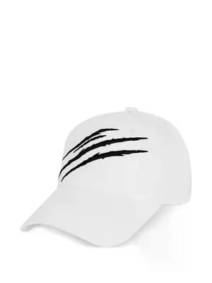 PLEIN SPORT Logo-embroidered Baseball Cap - White
