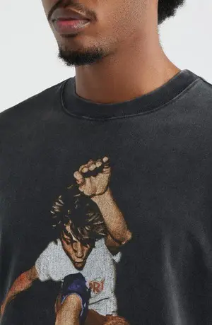 ID SUPPLY CO Skateboard Magazine Graphic Cotton T-shirt