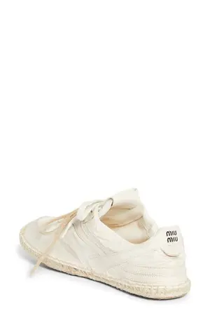 Miu Miu Espadrille Low-top Sneakers
