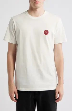 Rip Curl Made For Cotton Graphic T-shirt - Bone