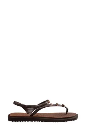 Havaianas Flash Fusion Sandal - Coffee/rust