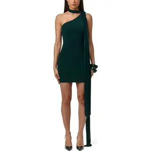 Naked Wardrobe Bare Body Tie Shoulder Body-con Minidress