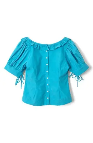 DAMSON MADDER Anke Organic Cotton Button-up Shirt