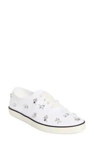 Women's Crystal Embellished Sneakers