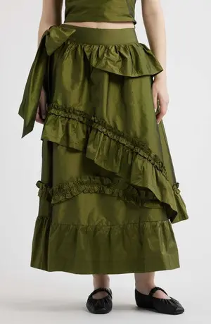 Damson Madder Frill Skirts