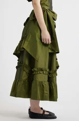 DAMSON MADDER Constance Ruffle Detail Skirt