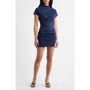 Line & Dot Pleated Cocktail Dresses