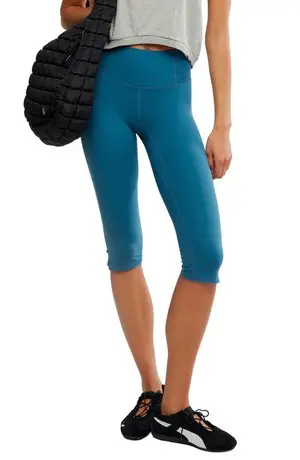 Free People Never Better Mini Leggings - Riptide