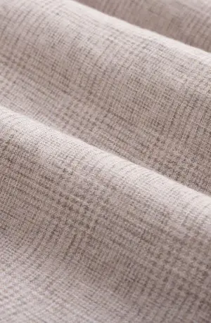 Bugatchi Axel Shaped Fit Linen Button-up Shirt - Camel