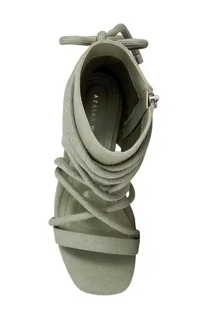 AZALEA WANG Tiziano Floating Heel Platform Sandal