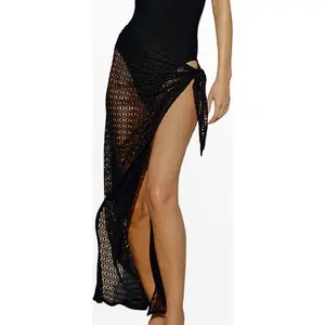 Pepper Maxi Sarong Skirt - Black