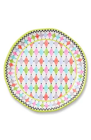 MACKENZIE-CHILDS Palm Springs Large Melamine Platter