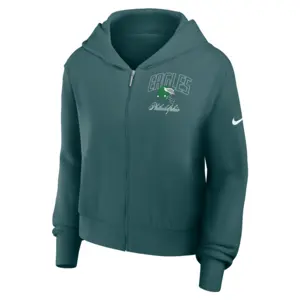 Nike Philadelphia Eagles Primetime Nfl Full-zip Hoodie - Green